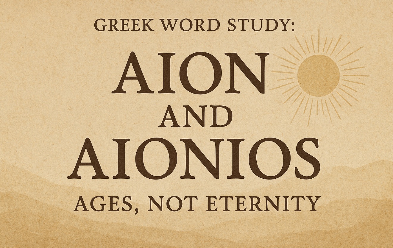 Aion and Aionios: Ages Upon Ages – How Understanding this Greek Word ...